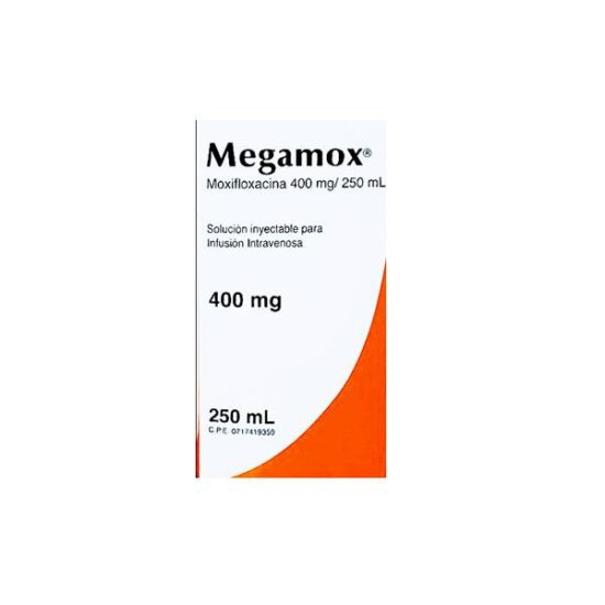 Megamox Moxifloxacina Ampolla 400mg/250ml /I.V X 250ml - Behrens ...