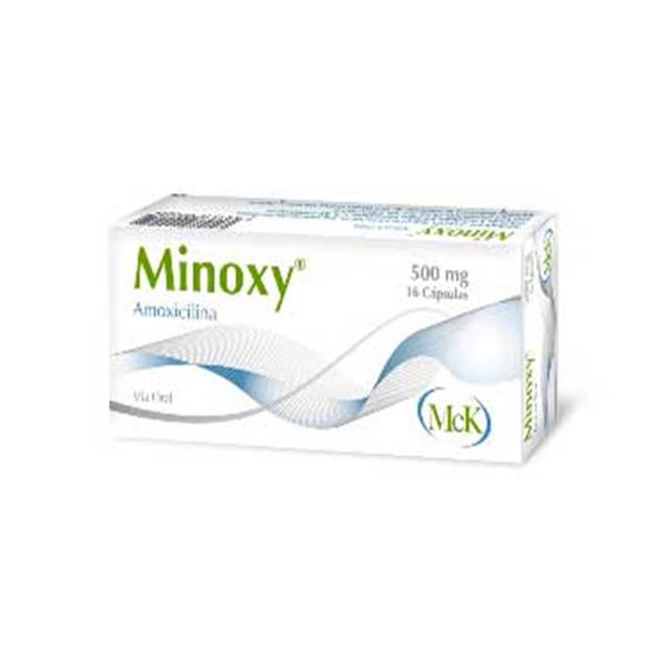 Minoxy Minoxidil 500mg x 16 Cápsulas - MCK - Farmadon - La Farmacia de ...