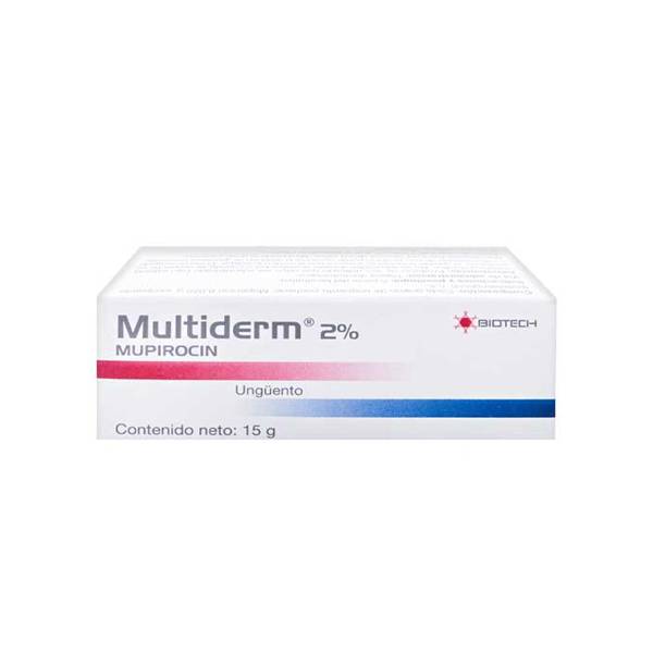 Multiderm Mupirocina 2% Ungüento 15gr - Biotech - Farmadon - La ...