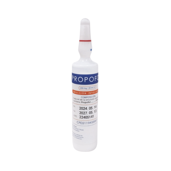 Propofol Ampolla 200mg/20ml I.V - Biomedic - Farmadon - La Farmacia de ...