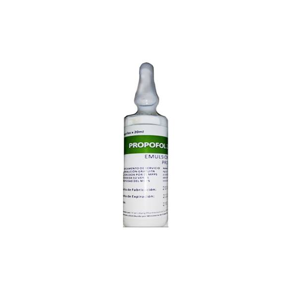 Propofol Ampolla 200mg/20ml I.V - Biomedic - Farmadon - La Farmacia de ...