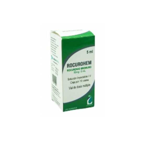 Rocurohem Bromuro De Rocuronio Ampolla 50mg/5ml x 5ml - BC - Farmadon ...