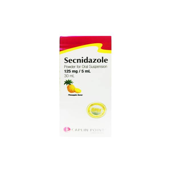 Secnidazol Suspensión En Polvo 125mg/5ml x 30ml - Caplin Point ...
