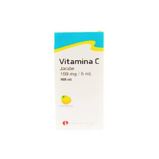 Vitamina C Jarabe 100mg/5ml x 100ml - Caplin Point - Farmadon - La ...