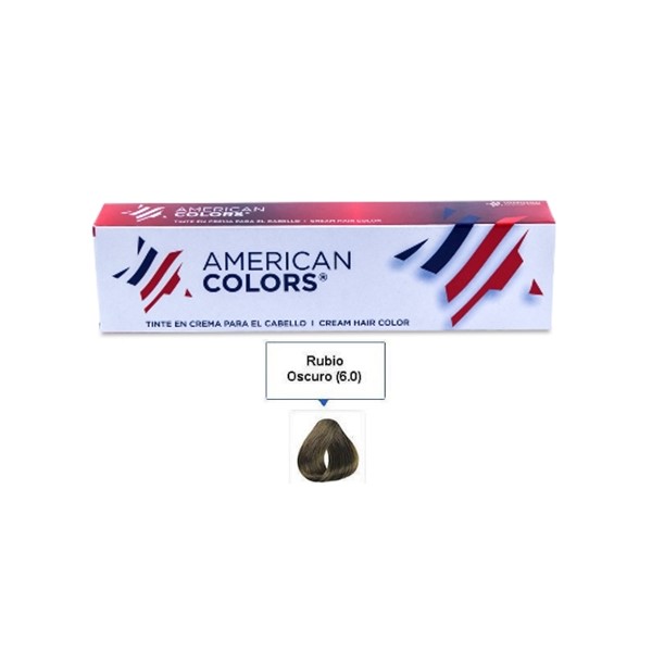 American Colors Tinte 6.0 Rubio Oscuro 58g - Farmadon - La Farmacia de ...