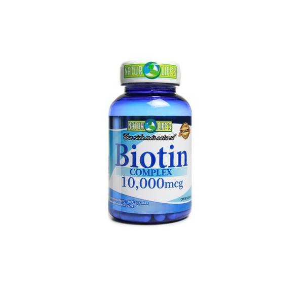 Biotin Biotina 10.000mcg x 30 Cápsulas - Natur Life's - Farmadon - La ...