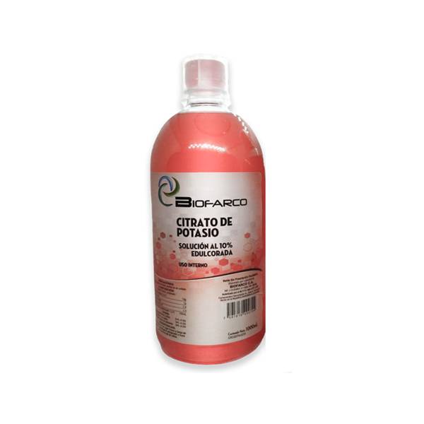Citrato De Potasio Solución 10% 500ml - Biofarco - Farmadon - La ...