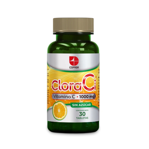 Cloraci Vitamina C 1000mg x 30 Tabletas - Cofasa - Farmadon - La ...