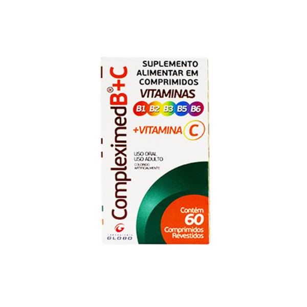 Compleximed C + B1 B2 B3 B4 B5 B5 Complejo B+Vitamina C x 60 Comprimidos - Globo - Farmadon - La ...
