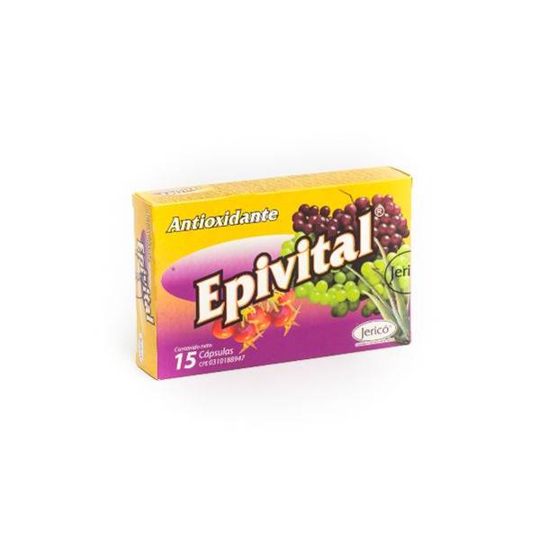 Epivital x 15 Cápsulas - Jerico - Farmadon - La Farmacia de la Esquina