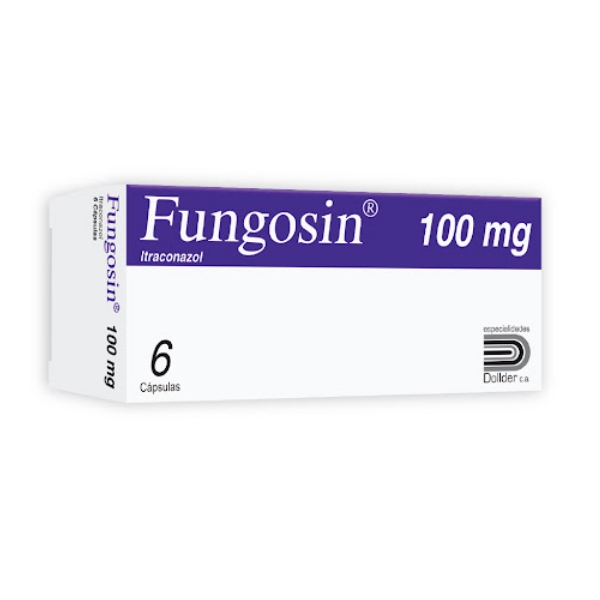 Fungosin Itraconazol 100mg x 6 Cápsulas - Dollder - Farmadon - La ...