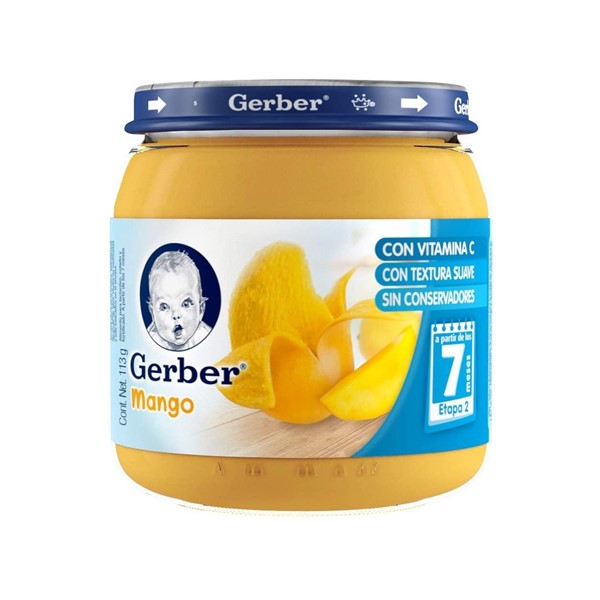 Gerber Compota De Mango 113g - Farmadon - La Farmacia de la Esquina