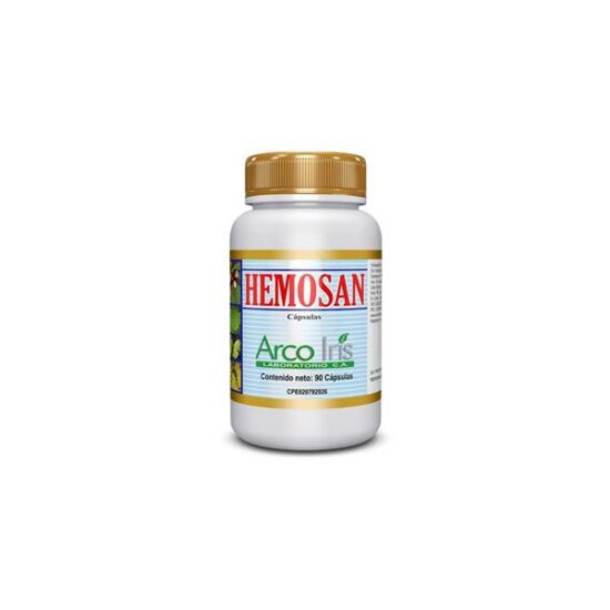 Hemosan x 90 Cápsulas - Arco Iris - Farmadon - La Farmacia de la Esquina