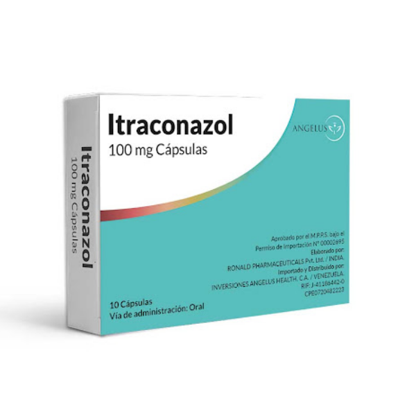 Itraconazol 100mg x 10 Cápsulas - Angelus - Farmadon - La Farmacia de ...