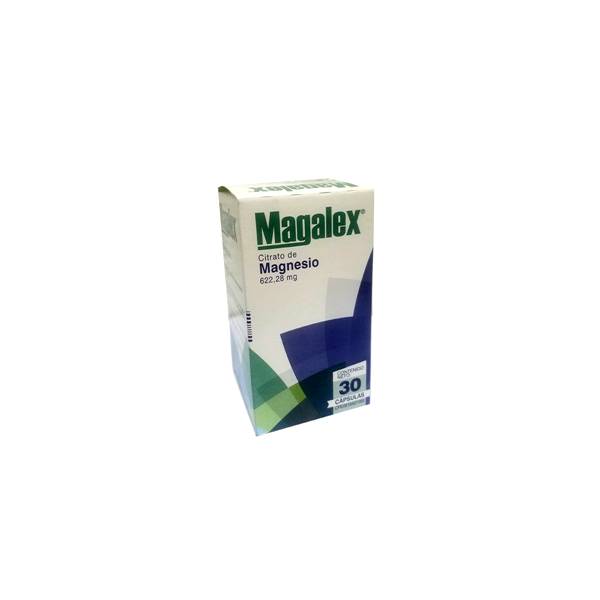Magalex Citrato de Magnesio 622.28mg x 30 Cápsulas - Farma - Farmadon ...