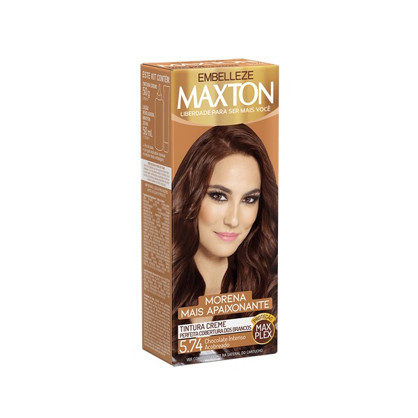 Maxton Tinte Kit 5.74 Choco Intenso Acobreado 50ml - Farmadon - La ...