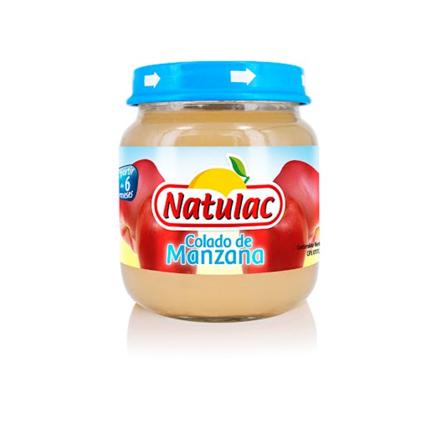 Natulac Compota De Manzana 113g - Farmadon - La Farmacia de la Esquina