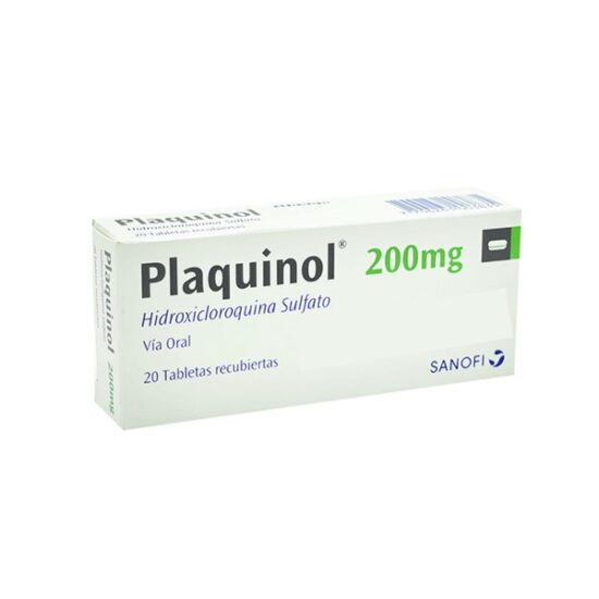 Plaquinol Hidroxicloroquina 200mg x 20 Tabletas - Sanofi - Farmadon ...