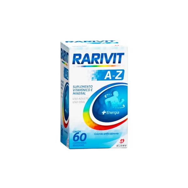 Rarivit A-Z Multivitamínico x 60 Comprimidos - Globo - Farmadon - La ...