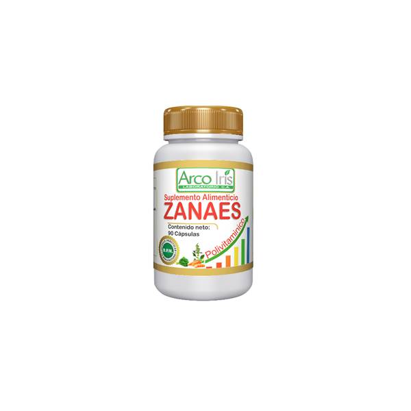 Zanaes Zanahoria x 90 Cápsulas - Arco Iris - Farmadon - La Farmacia de ...