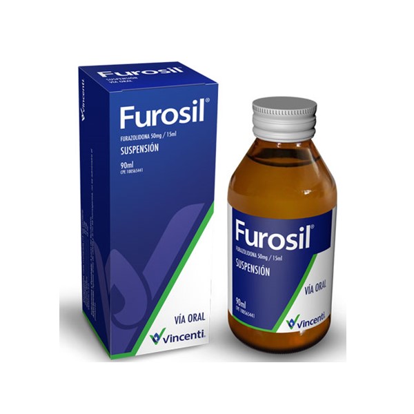 Furosil Furazolidona Suspensión 50mg/15ml x 90ml - Vincenti - Farmadon ...