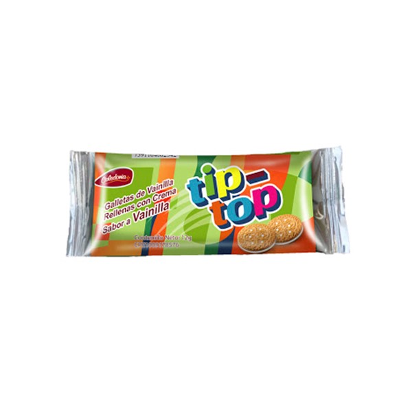 Caledonia Galletas Tip-Top Vainilla 12g - Farmadon - La Farmacia de la ...