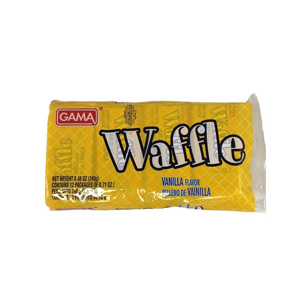 Gama Galletas Waffle Vainilla x 240g - Farmadon - La Farmacia de la Esquina