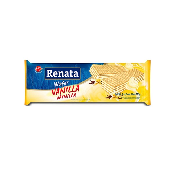 Renata Wafer Vainilla 115g - Farmadon - La Farmacia de la Esquina