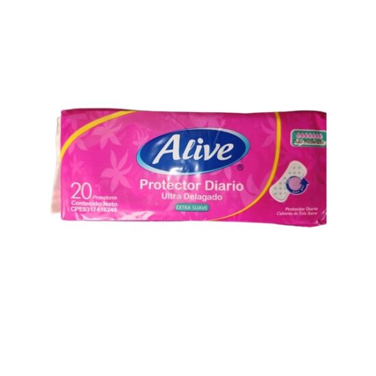 Alive Protectores Diarios x 20 Unidades - Farmadon - La Farmacia de la ...