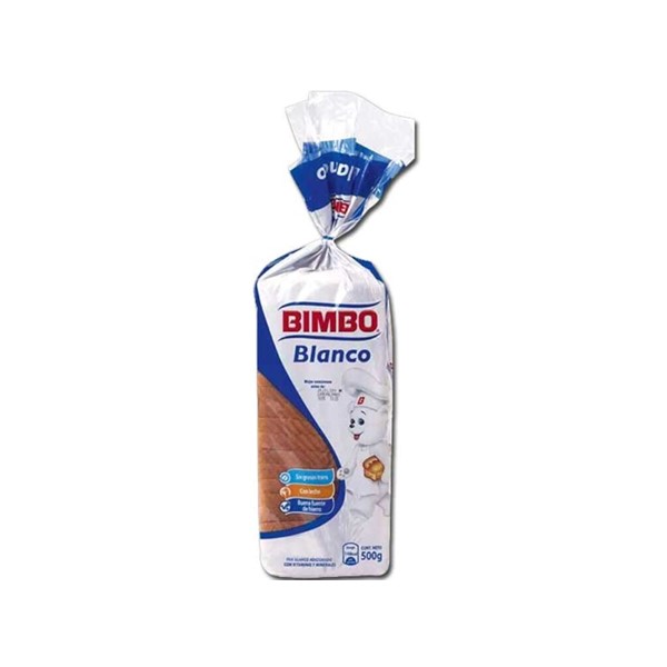 Bimbo Pan Blanco Grande 500g - Farmadon - La Farmacia de la Esquina
