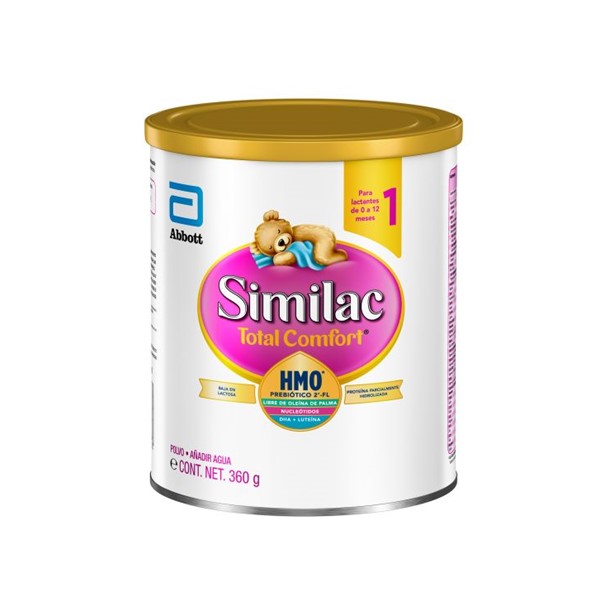 Similac Total Confort Fórmula Láctea 0-12M 360g - Farmadon - La ...