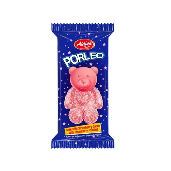 Aldiva Porleo Fresa Oso 60g - Farmadon - La Farmacia de la Esquina