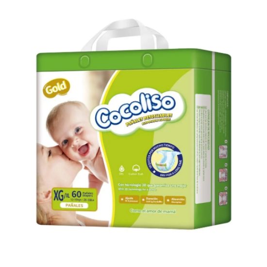 Cocoliso Gold Pañal Talla XG/XL x 60 Unidades - Farmadon - La Farmacia ...