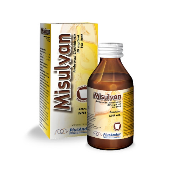 Misulvan Forte Ambroxol Jarabe 30Mg/5Ml X 120Ml PlusAndex - Farmadon ...
