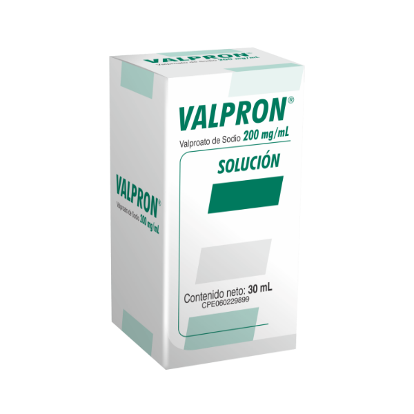 Valpron Valproato De Sodio Gotas Pediátricas 200mg/ml x 30ml - Farma ...
