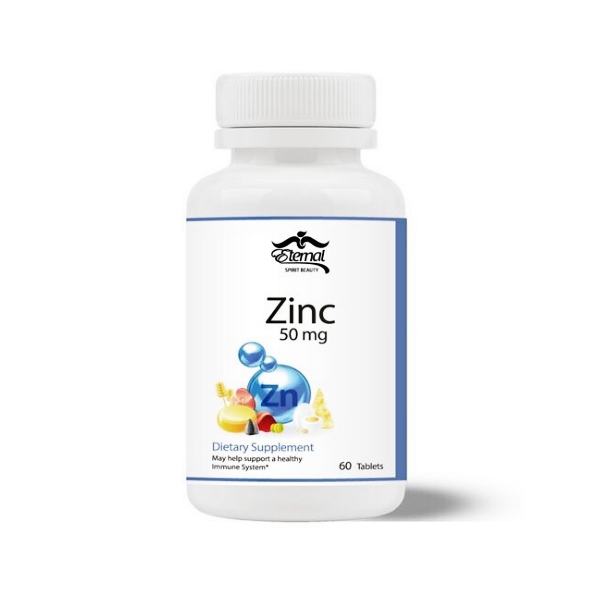 Zinc 50mg x 60 Tabletas - Eternal - Farmadon - La Farmacia de la Esquina