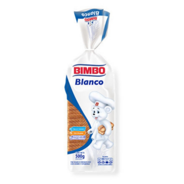 Bimbo Pan Blanco Grande 500g - Farmadon - La Farmacia de la Esquina