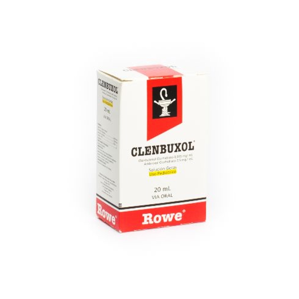 Clenbuxol Ambroxol+Clenbuterol Gotas Pediátricas 7.5mg/0.005mg x 20ml ...
