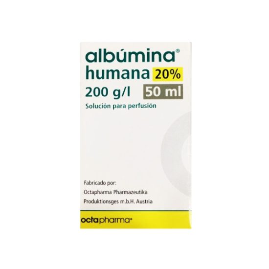 Albumina Humana Ampolla 20% 50ml/200g Actapharma - Farmadon - La ...