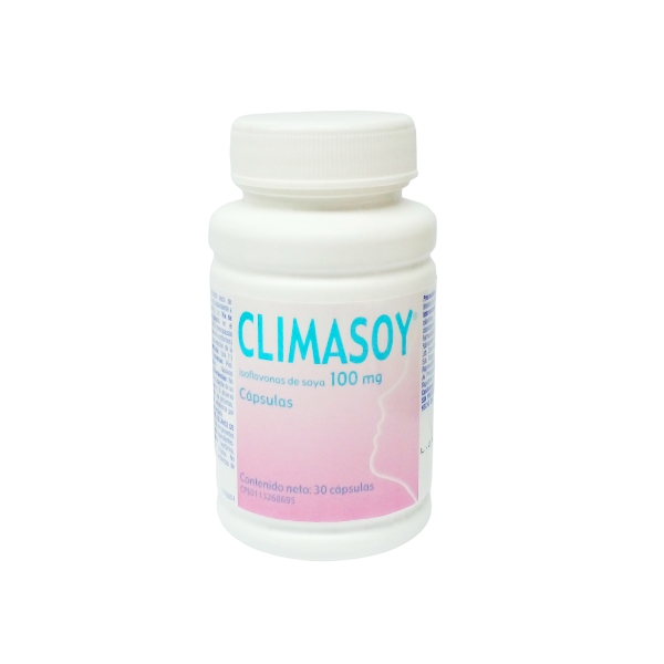 Climasoy Isoflavonas+Vitamina A+Vitamina D 100mgx 30 Cápsulas Farma ...