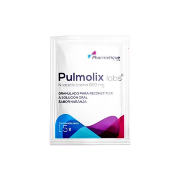 Pulmolix Acetilcisteina Sobre 600mg x 15gr Pharmetique - Farmadon - La ...