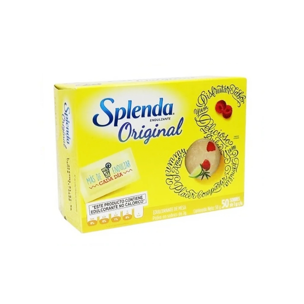 Splenda Endulzante Original Sobres x 50 Unidades - Farmadon - La ...