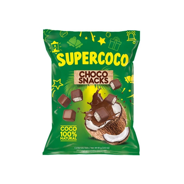 Supercoco Choco Snacks 60gr - Farmadon - La Farmacia de la Esquina