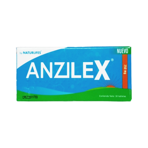 Anzilex 250mg X 30 Tabletas Natur Life´S - Farmadon - La Farmacia de la ...