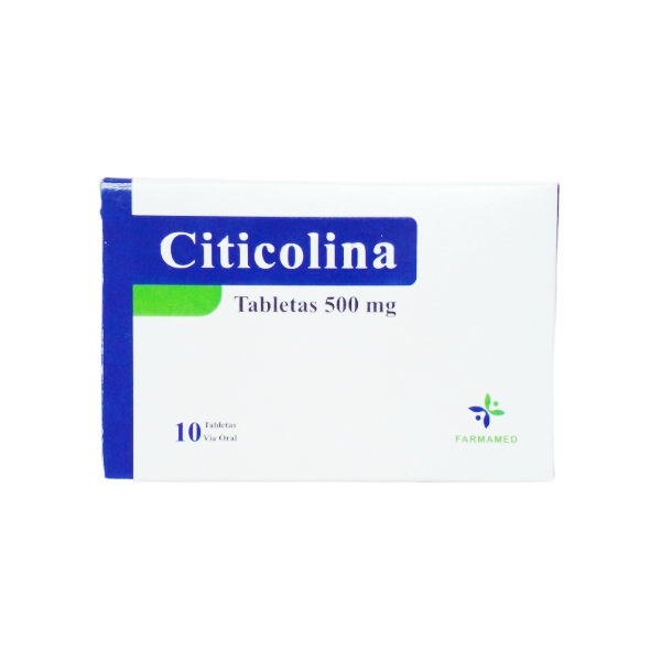 Citicolina 500mg X 10 Tabletas Farmamed - Farmadon - La Farmacia de la ...
