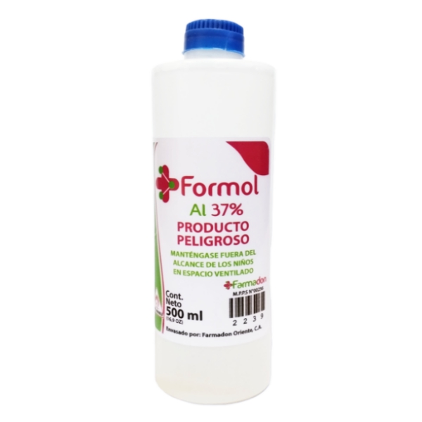 Formol Al 37% 500Ml Farmadon - Farmadon - La Farmacia de la Esquina