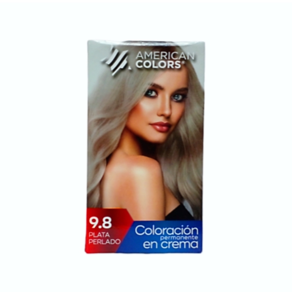 American Colors Tinte Kit 9.8 Plata Perlado - Farmadon - La Farmacia de ...