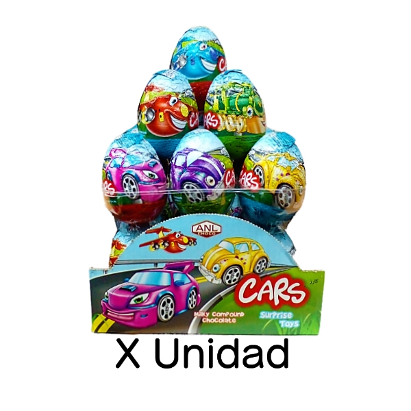 Anl Choco Cars Huevo Chocolate X 25Gr - Farmadon - La Farmacia de la ...