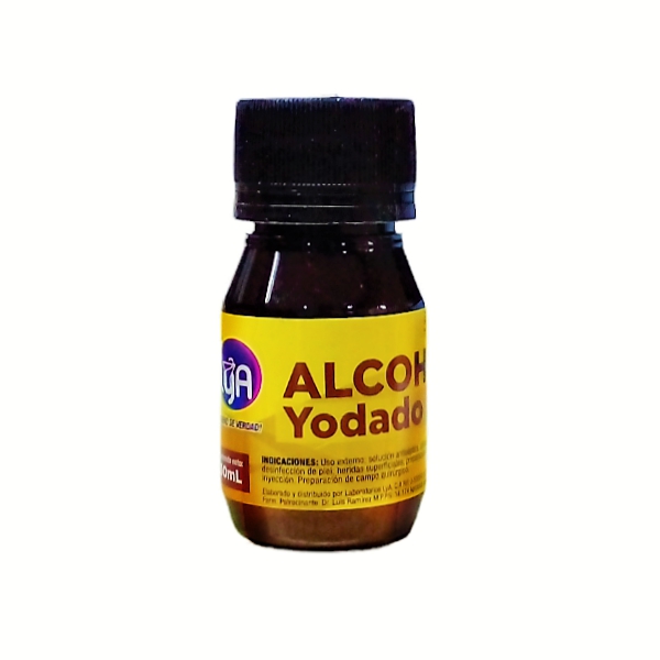 Alcohol Yodado 30Ml Lya - Farmadon - La Farmacia de la Esquina