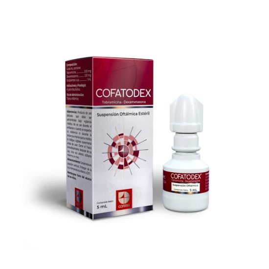 Cofatodex Tobramicina+Dexametasona Solución Oftalmica X 5Ml Cofasa ...